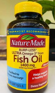 Viên uống Burp Less Fish Oil có tốt không? Review từ người dùng